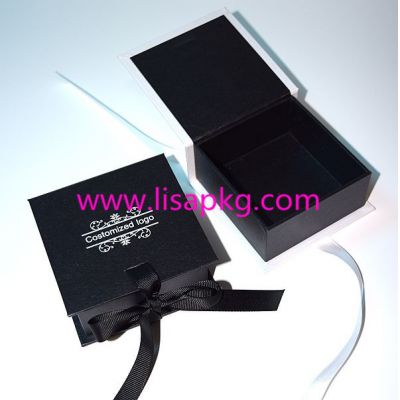 luxury european women yellow Gift Box Earrings Jewelry Box packaging ...